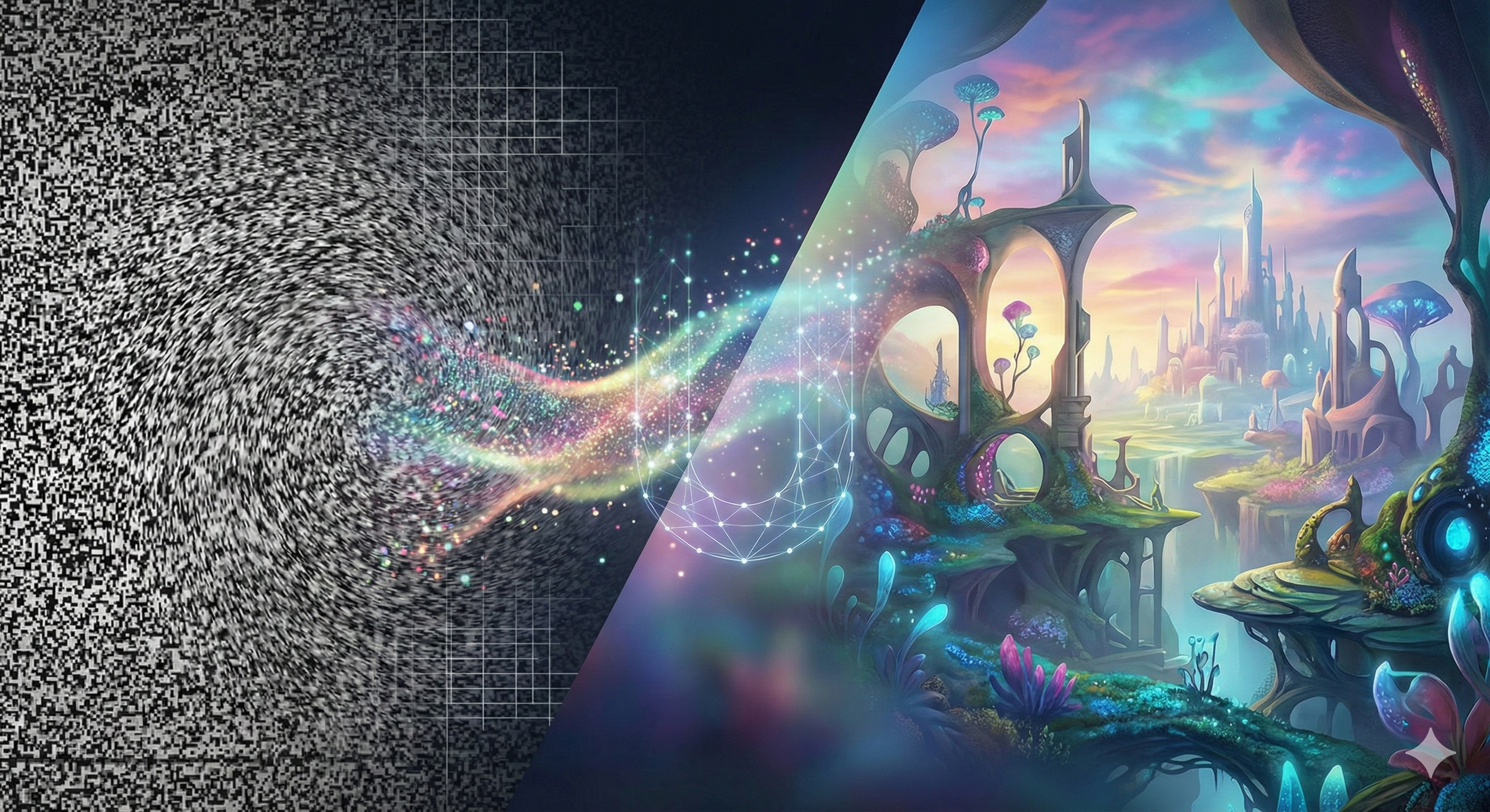 Diffusion: Images Born from Noise - Luca — AI, Coffee & Structural Thinking
